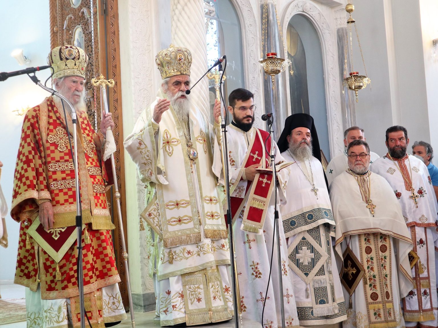 Αποχαιρετιστήρια Θεία Λειτουργία του Σεβασμιωτάτου Μητροπολίτου Ηλείας ...