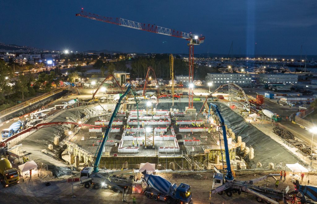 Ελληνικό: Ολοκληρώθηκε η θεμελίωση του Riviera Tower – Ο πύργος 200 ...